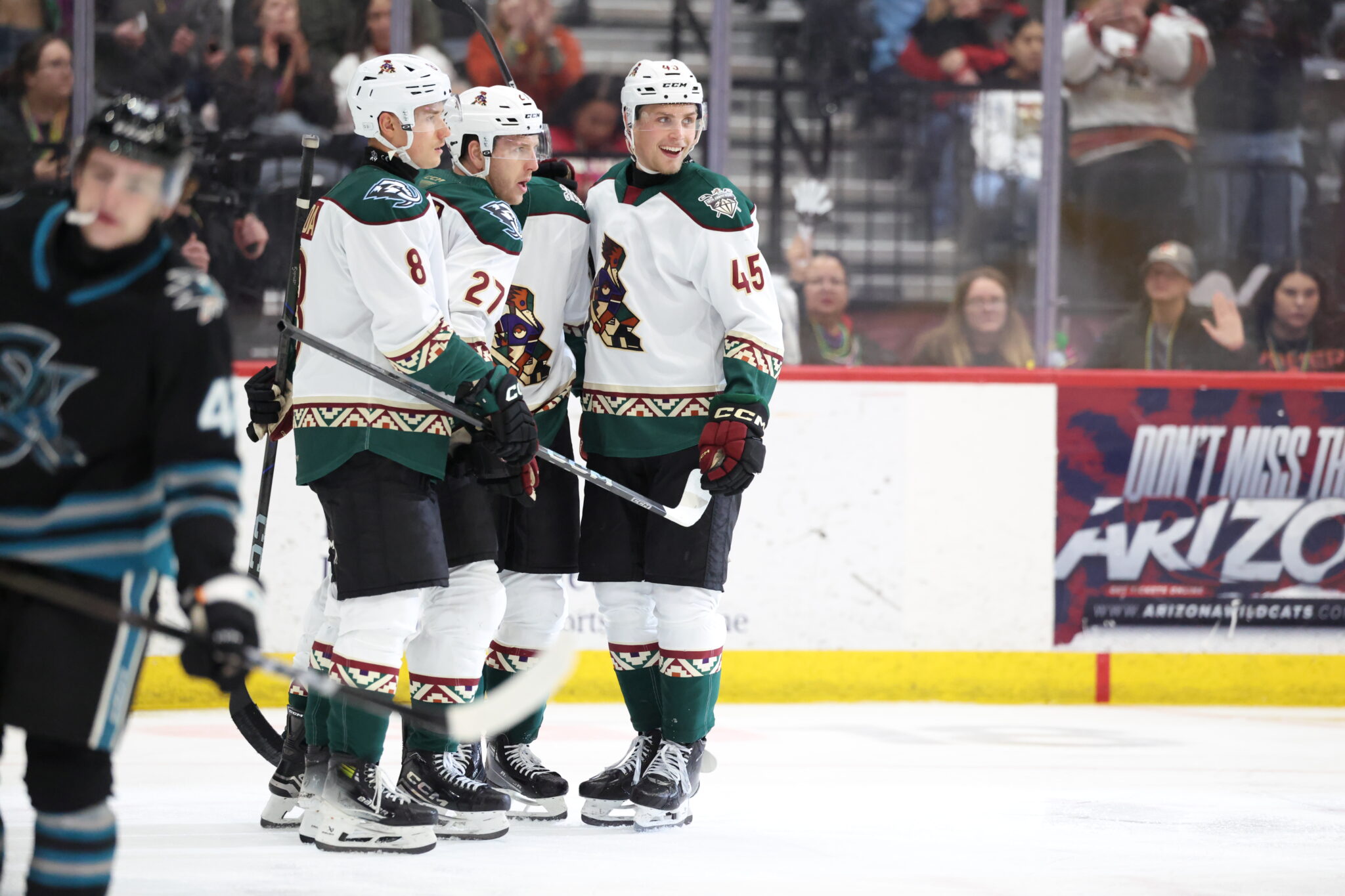 Roadrunners double-up Barracuda, 4-2 | Pro Hockey News