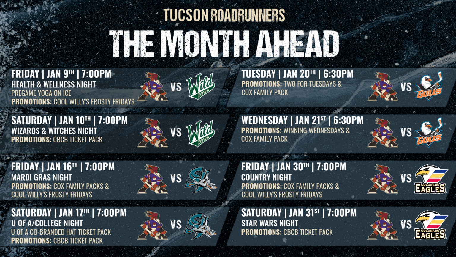 Tucson Roadrunners Hockey